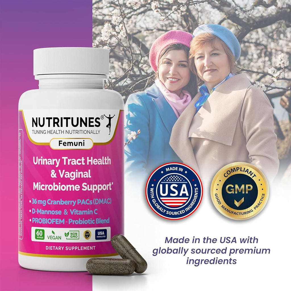 Cranberry extract capsules for women's health