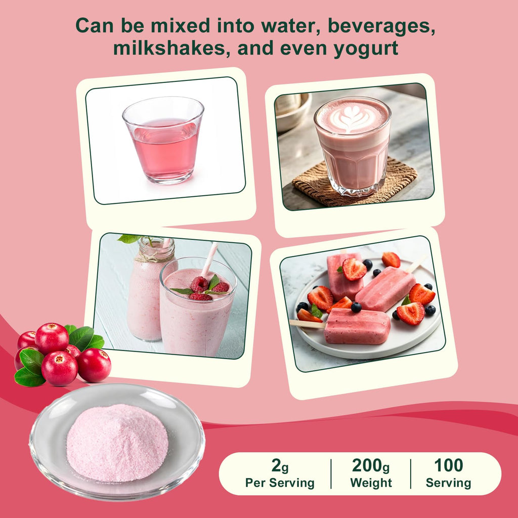Cranberry extract D Mannose supplement