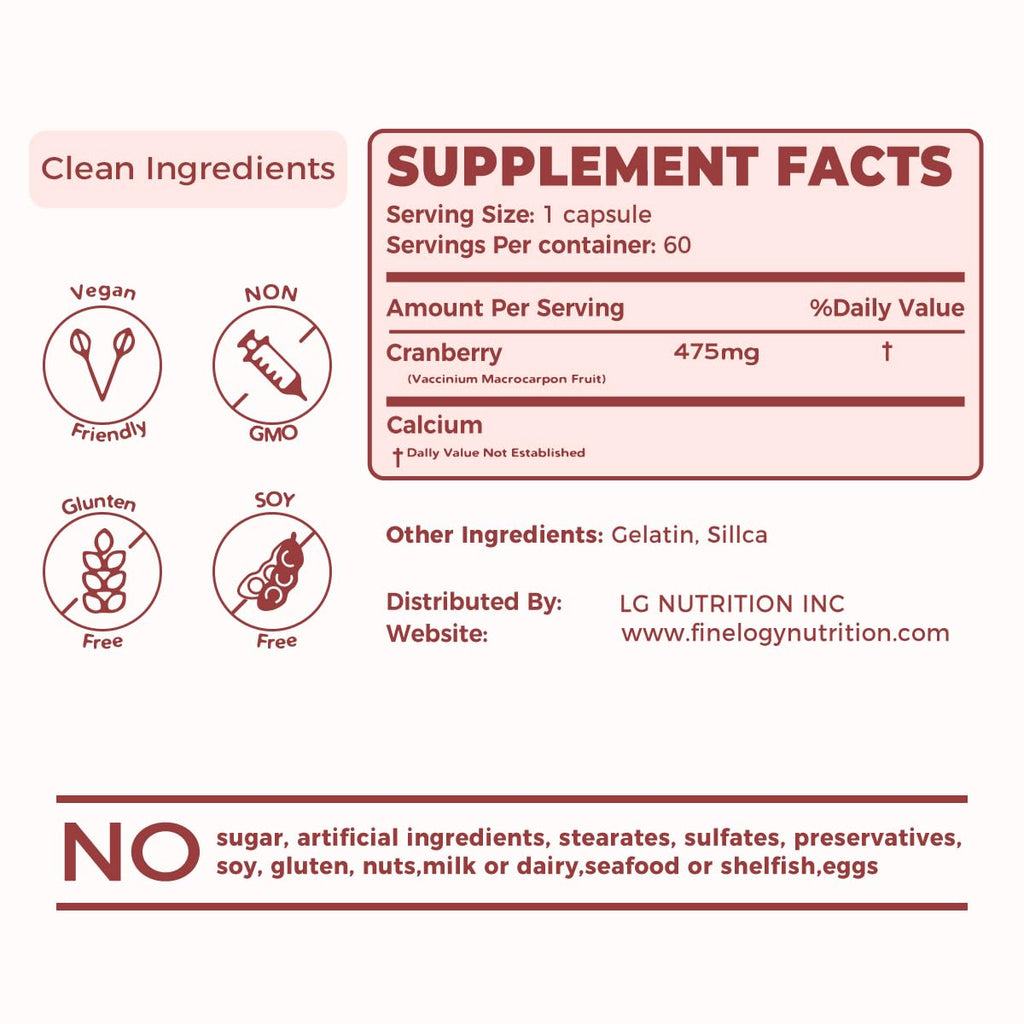 Cranberry extract for antioxidant benefits