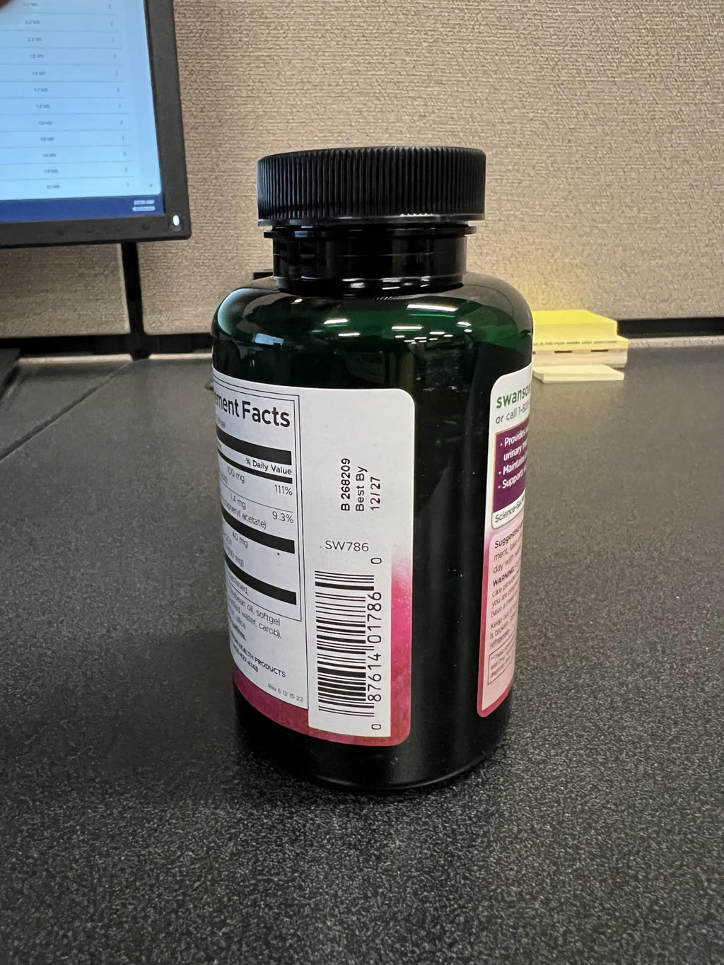 Cranberry extract for antioxidant support