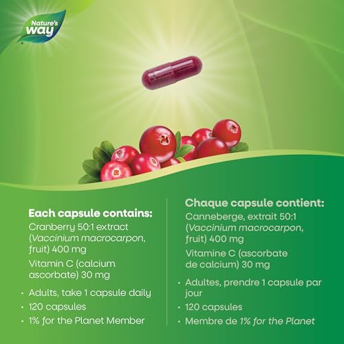 Cranberry extract for bladder support