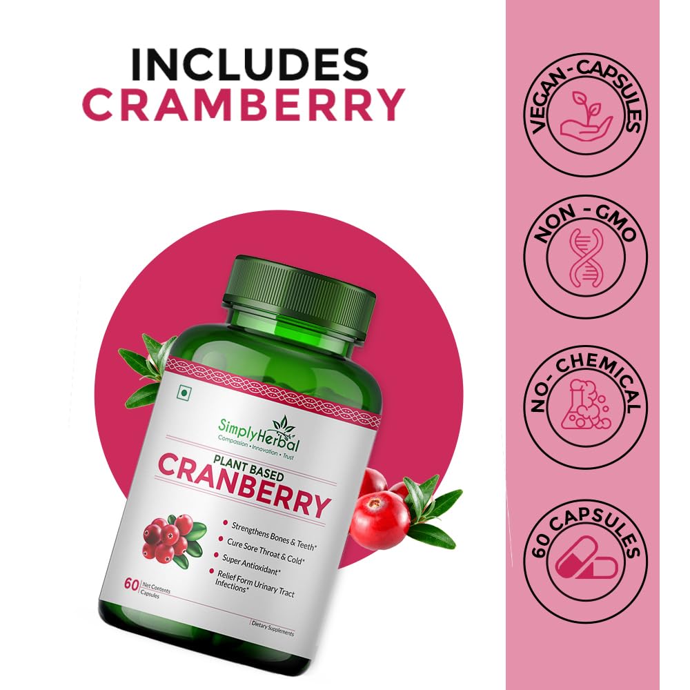 Cranberry extract for bladder support