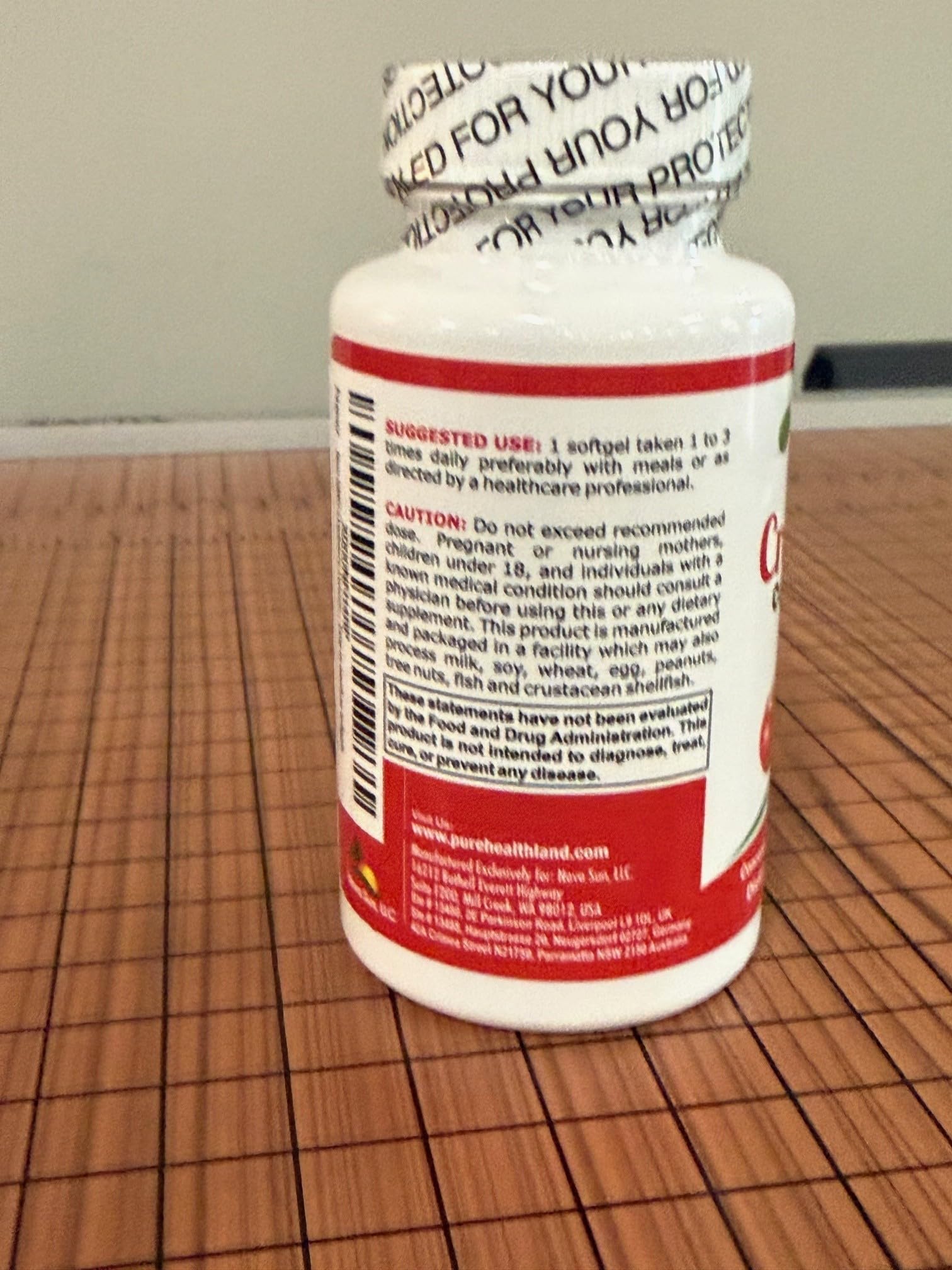 Cranberry extract for natural energy
