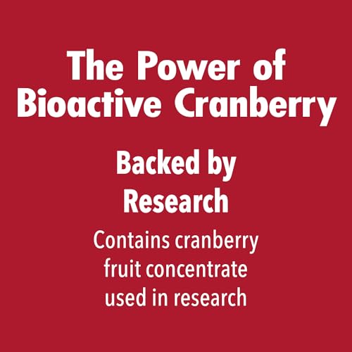 Cranberry extract for overall vitality