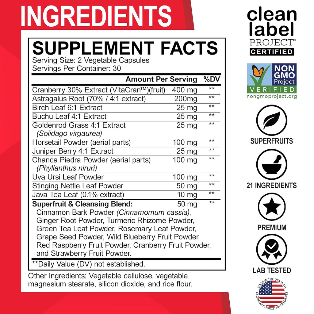 Cranberry extract for renal wellness