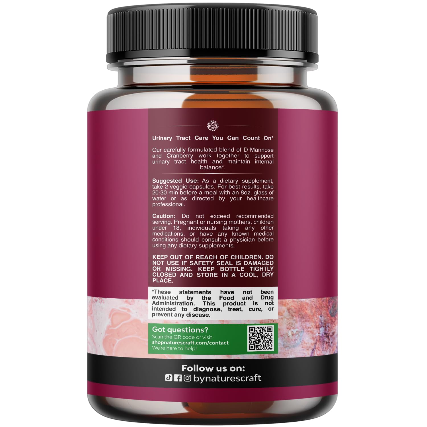 cranberry extract for urinary comfort