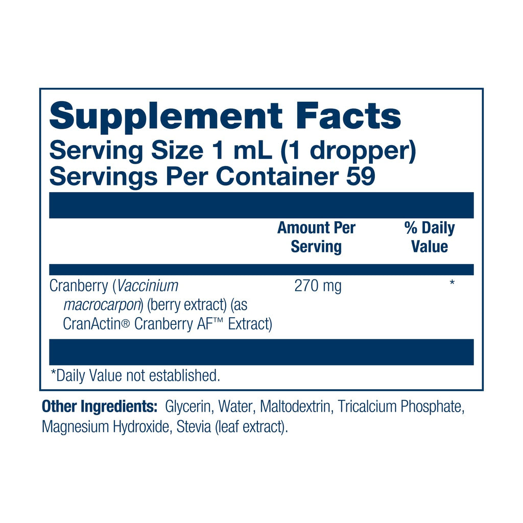 Cranberry extract for urinary health SOLARAY