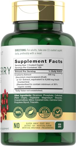 Cranberry extract for urinary health