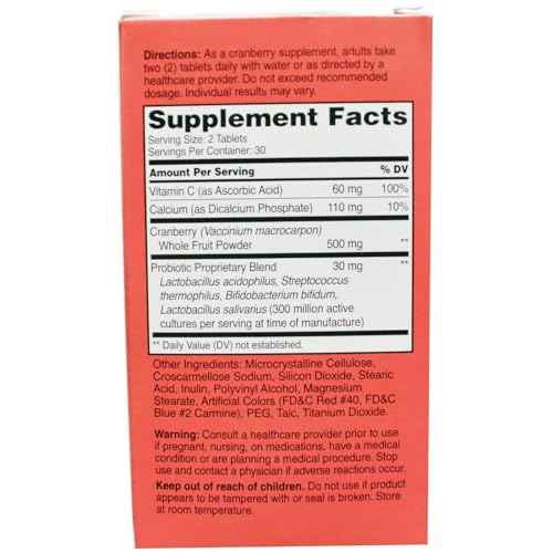 Cranberry extract for urinary health