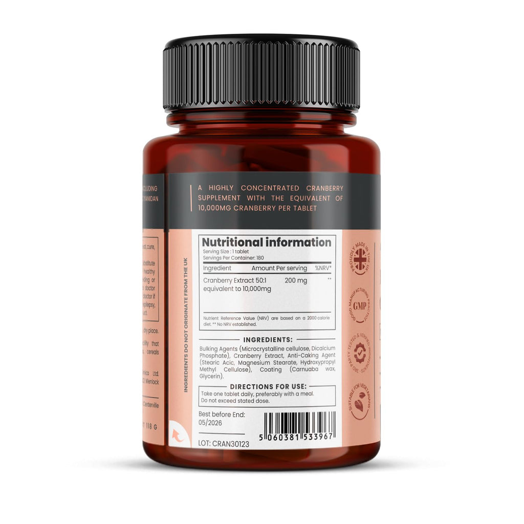 cranberry extract for urinary health