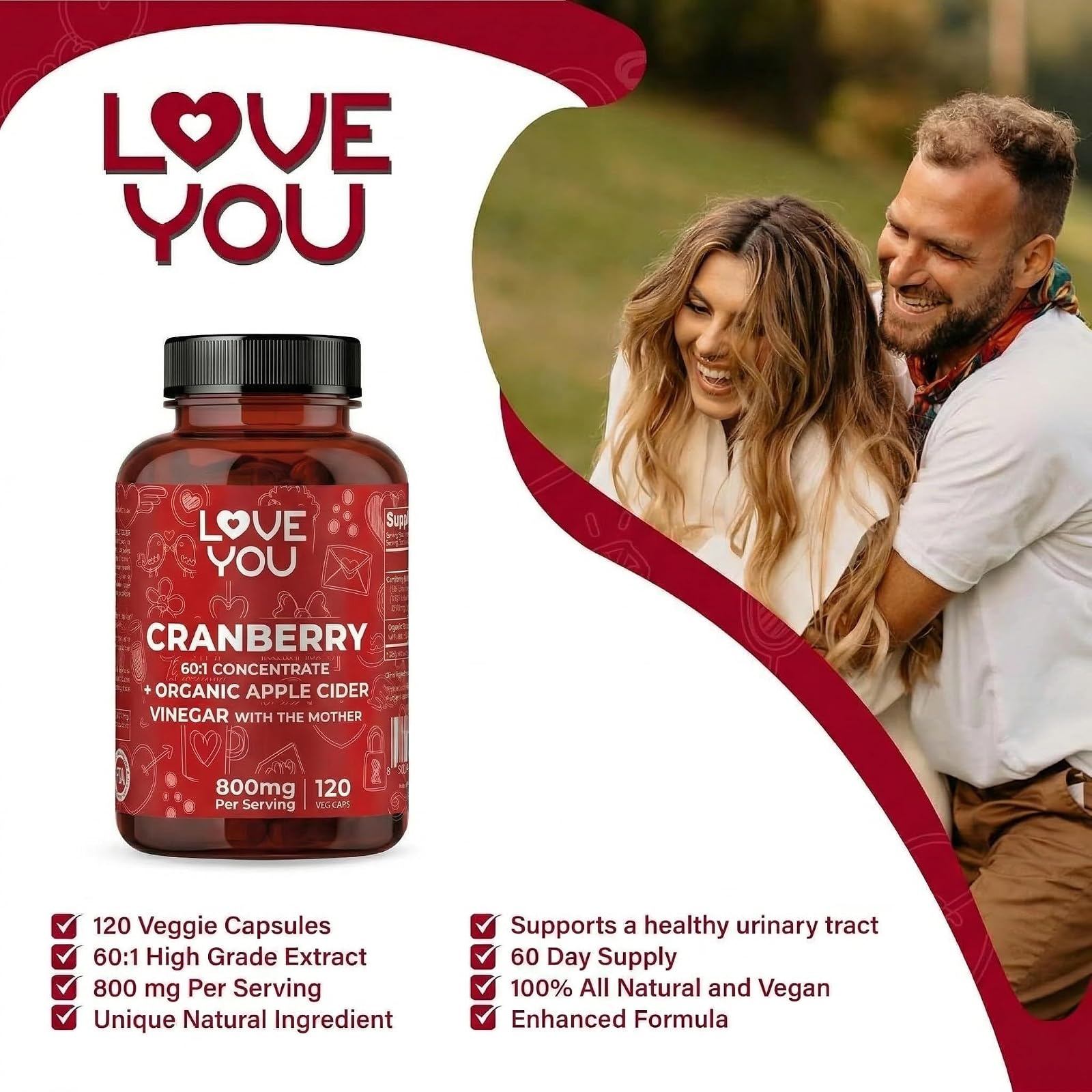 Cranberry extract for urinary health