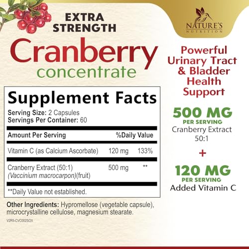 Cranberry extract for urinary health