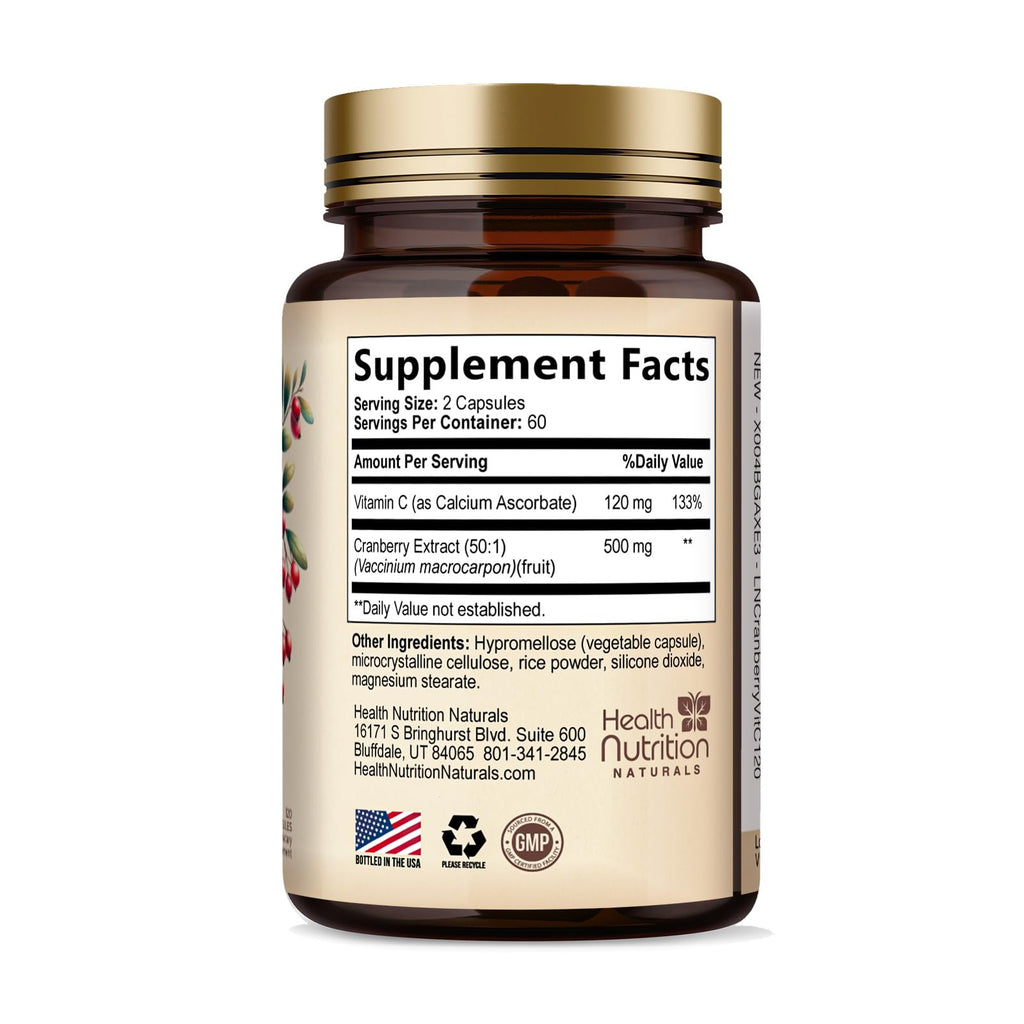 Cranberry extract for urinary tract support