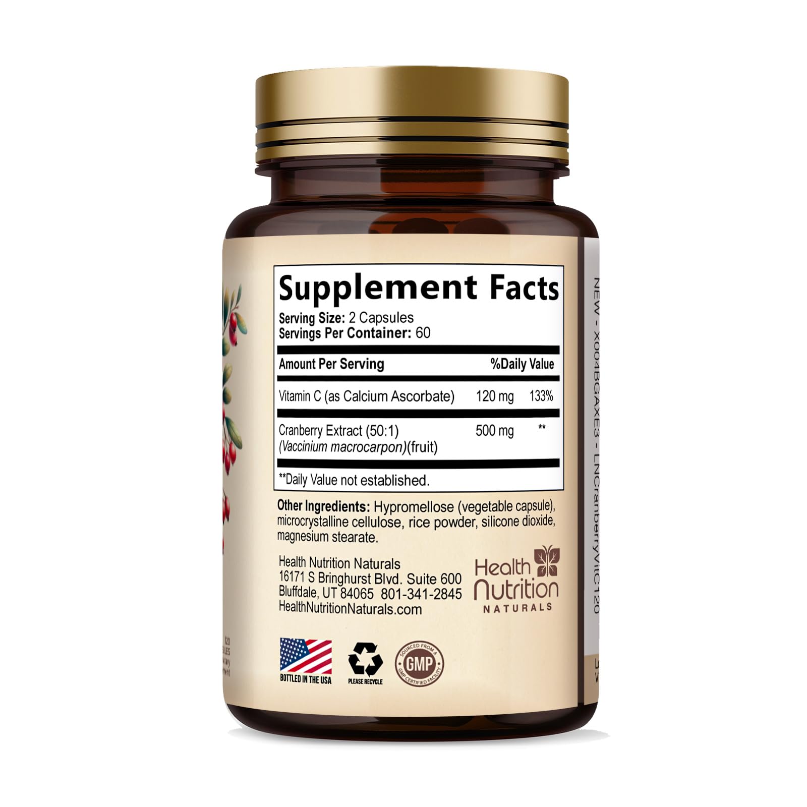Cranberry extract for urinary tract support