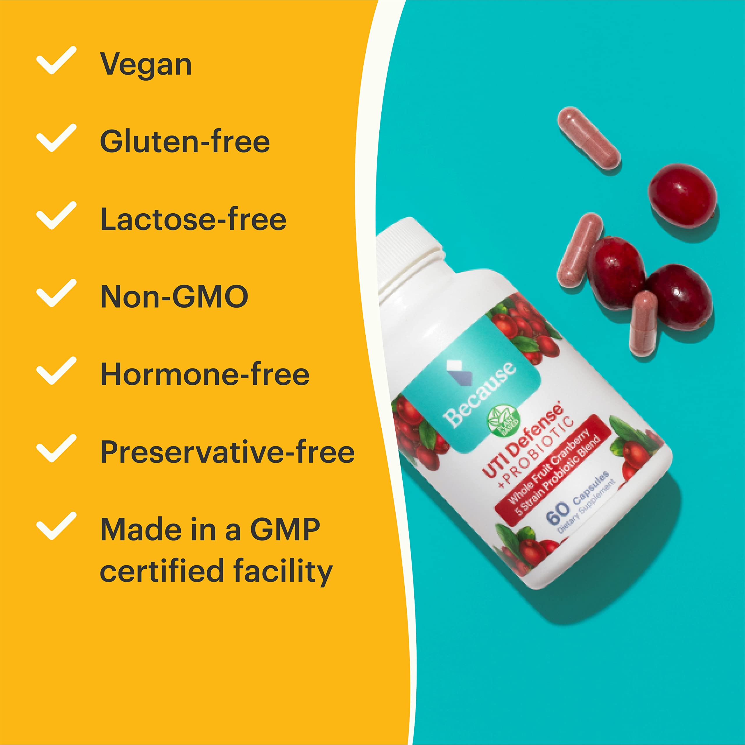 Cranberry extract for women's health