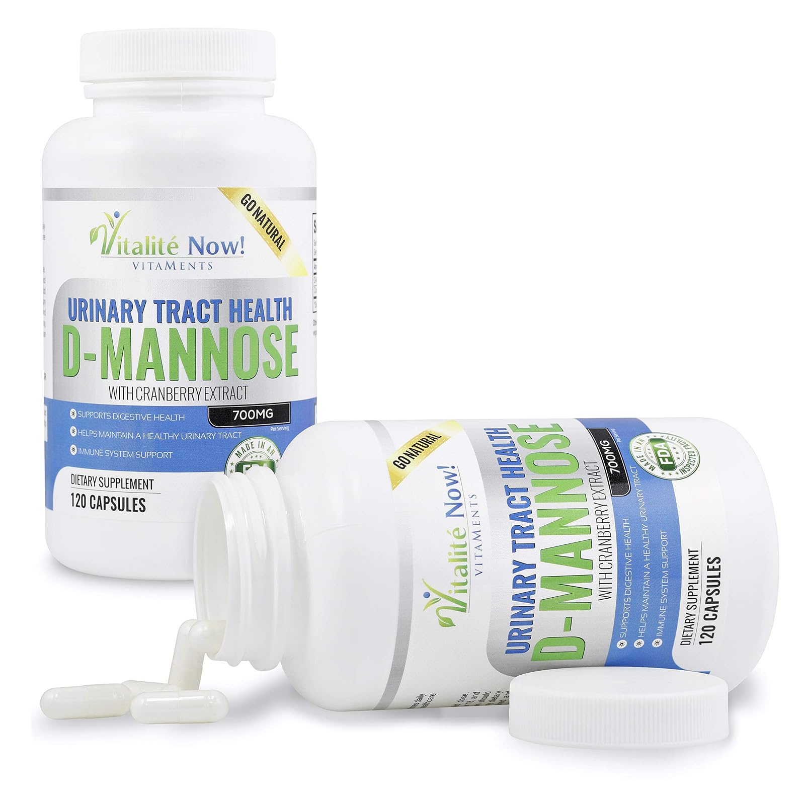 Cranberry extract supplement for bladder support