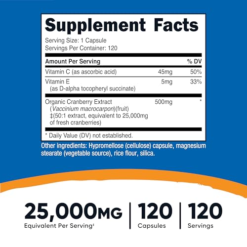 cranberry extract with vitamin C
