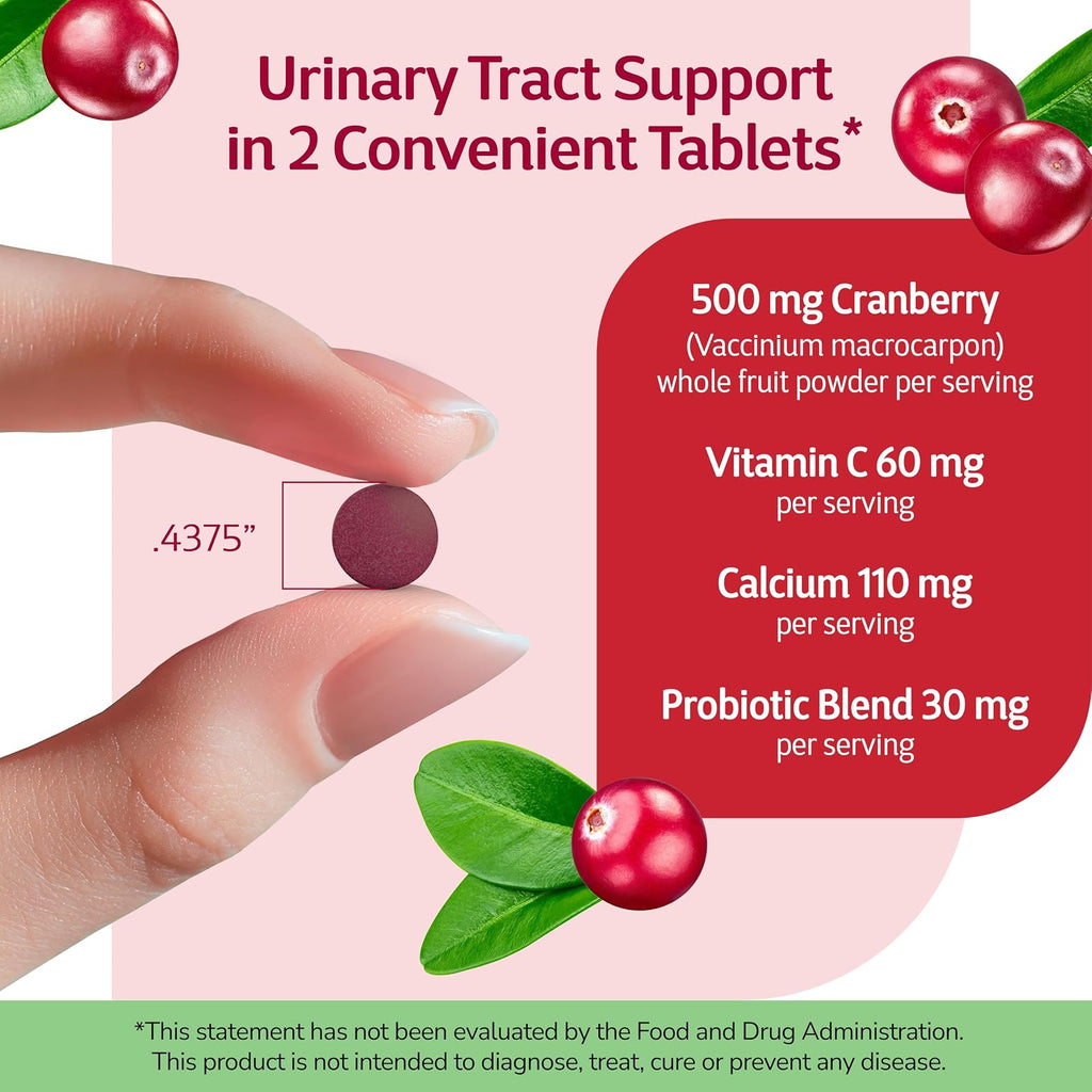 Cranberry for urinary tract health