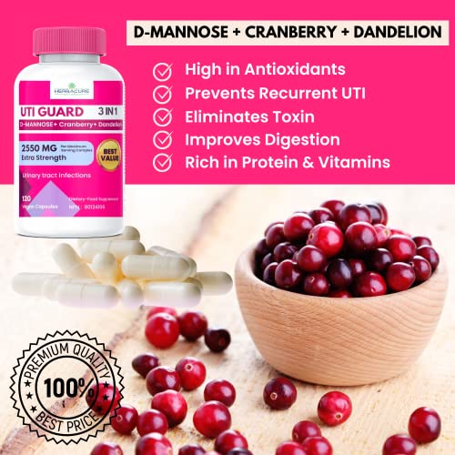 cranberry formula with D-mannose