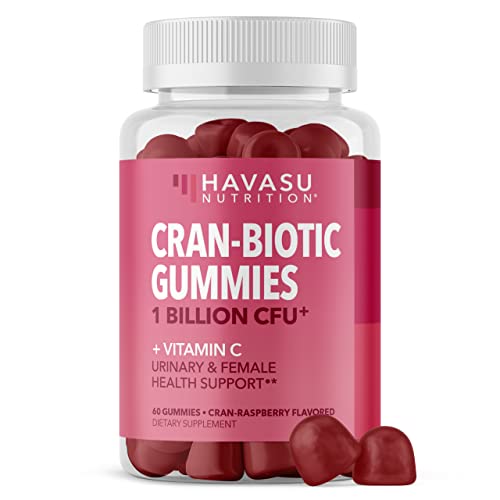 Cranberry gummies for a healthy lifestyle