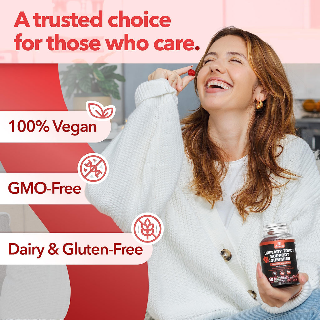 Cranberry gummies for active lifestyles