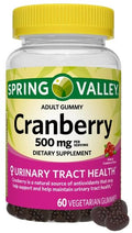 Cranberry gummies for bladder health