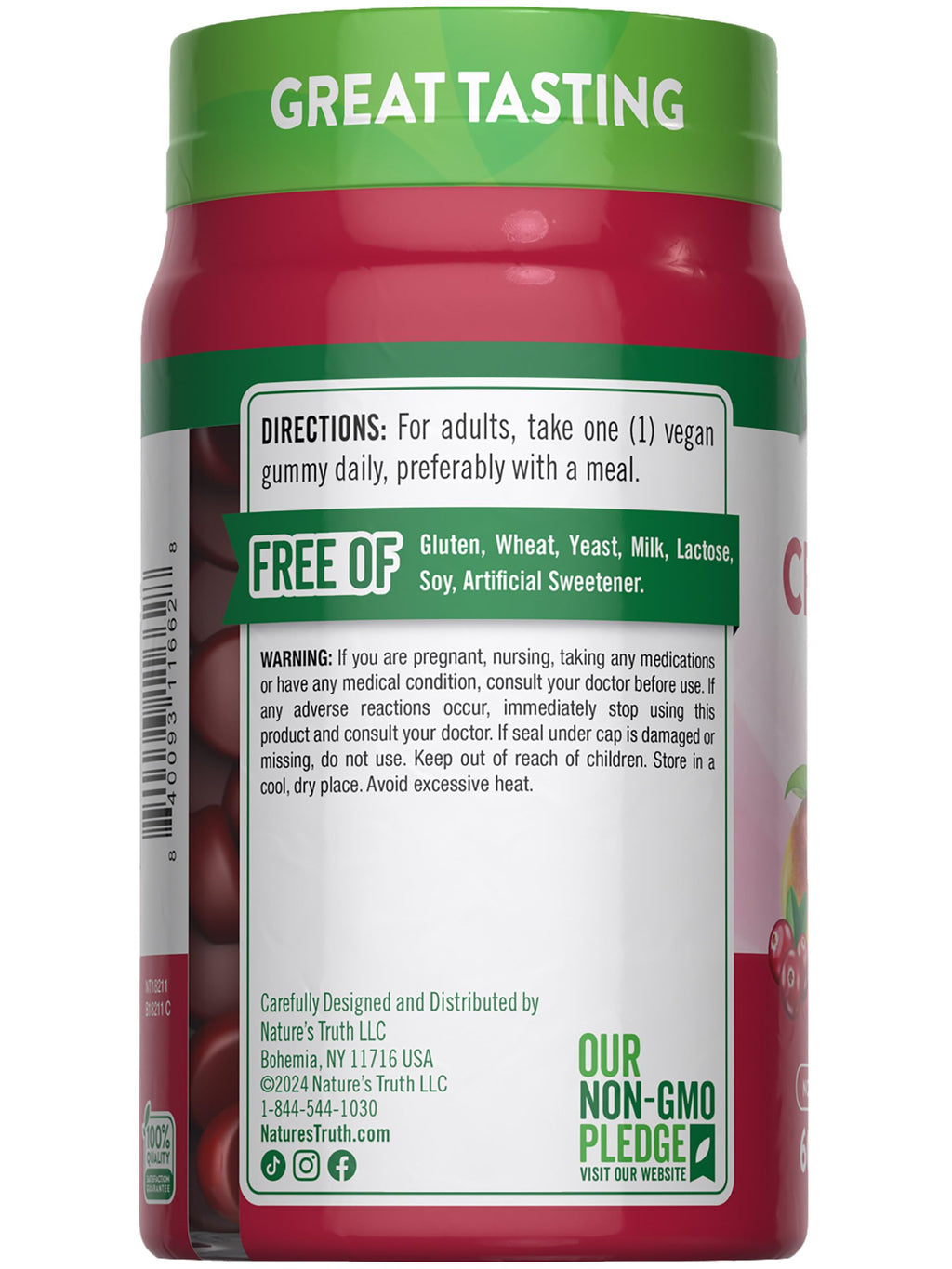 cranberry gummies for daily nutrition