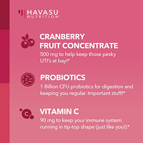 Cranberry gummies for digestive health