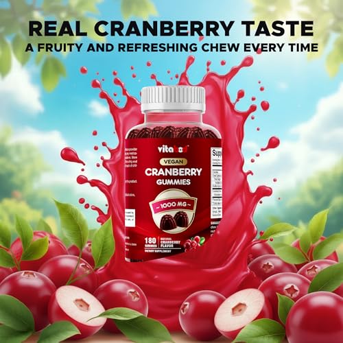 cranberry gummies for digestive support