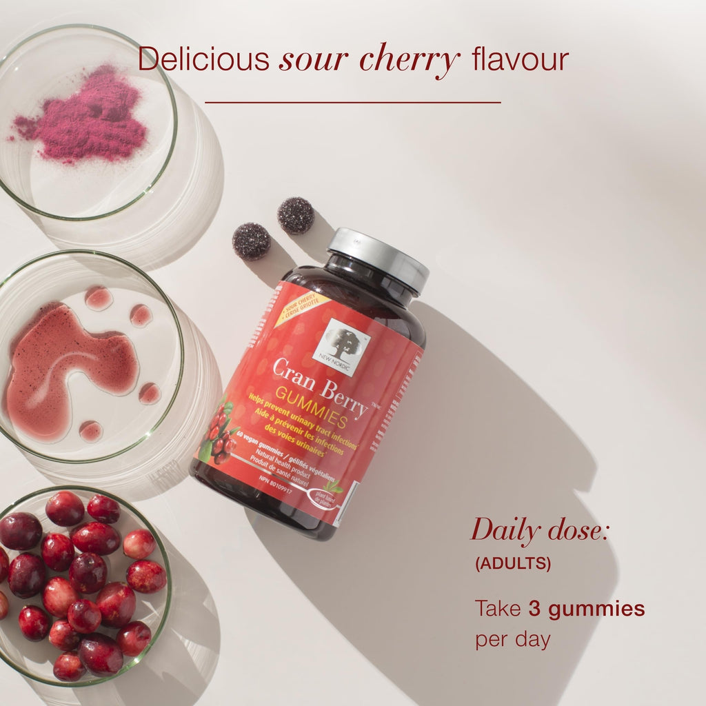 Cranberry gummies for immune support