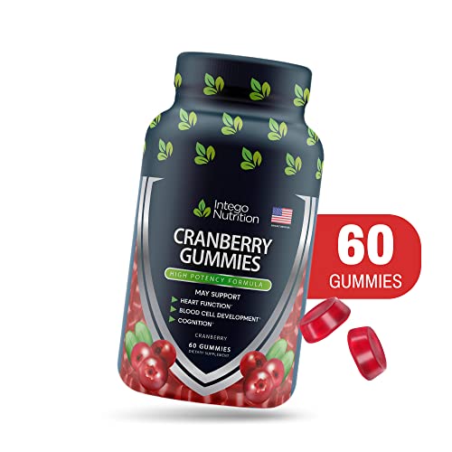 Cranberry gummies for refreshing daily nutrition
