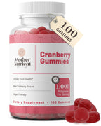 Cranberry gummies for urinary health