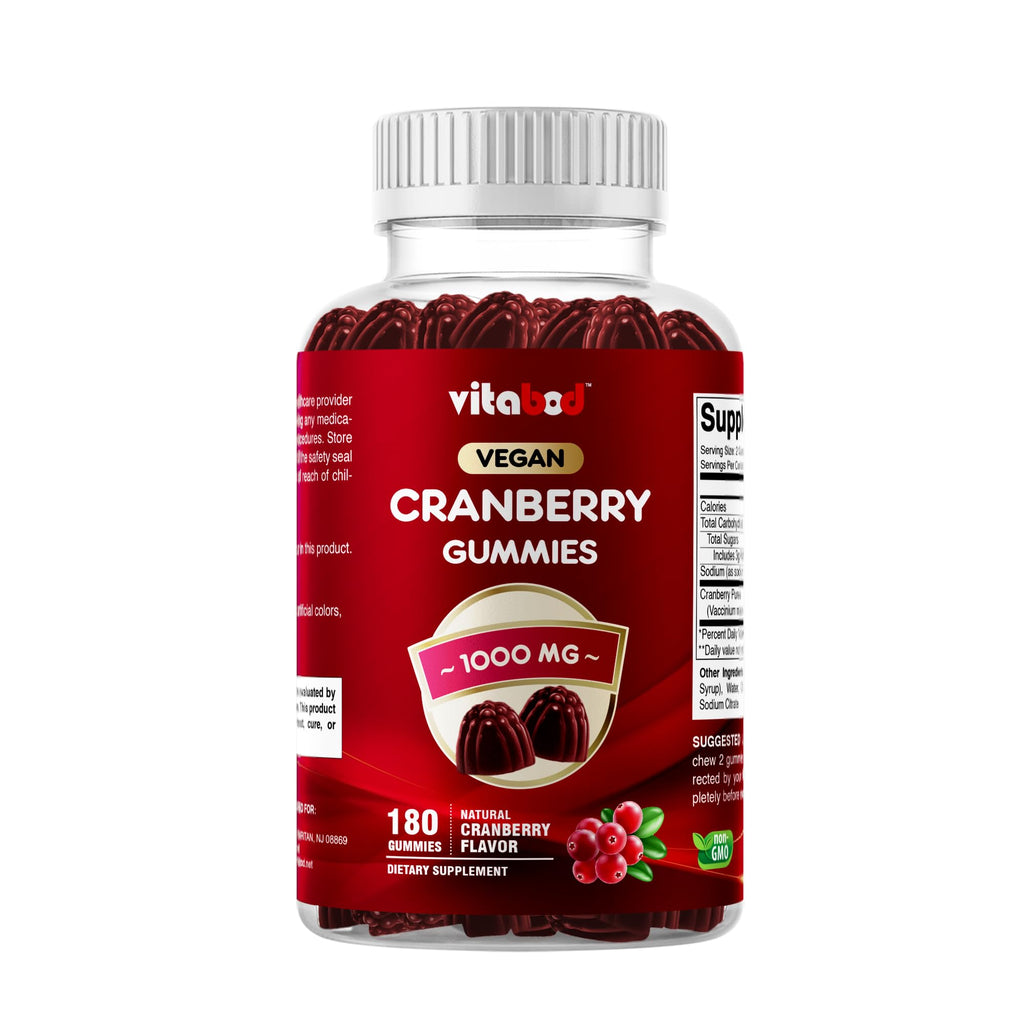 cranberry gummies for urinary health