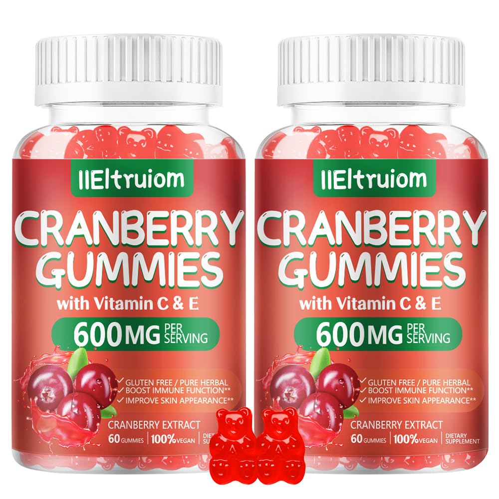 Cranberry gummies for urinary health