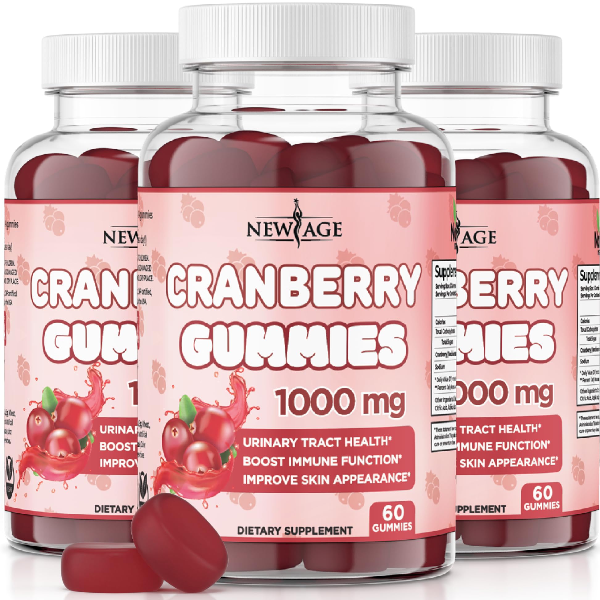 cranberry gummies for urinary health