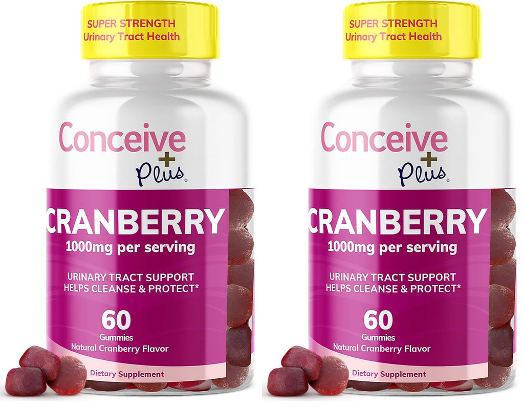 Cranberry gummies for urinary health