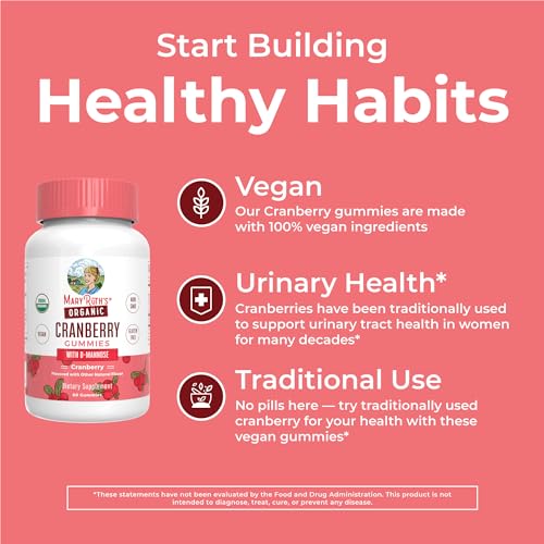 cranberry gummies for urinary health