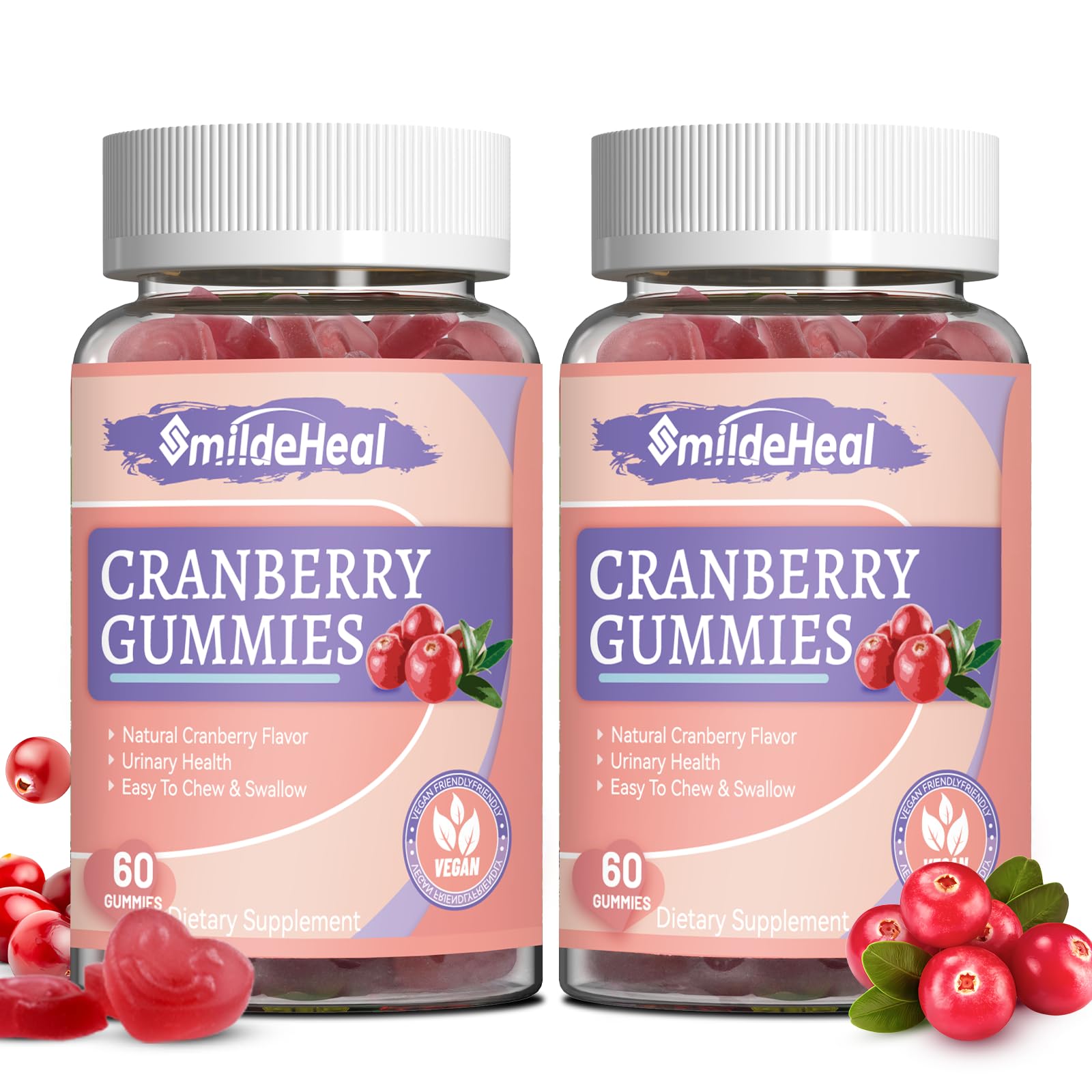 Cranberry gummies for vitamin C boost