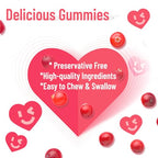 Cranberry gummies with antioxidant benefits