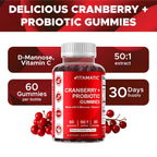 Cranberry gummies with D-Mannose
