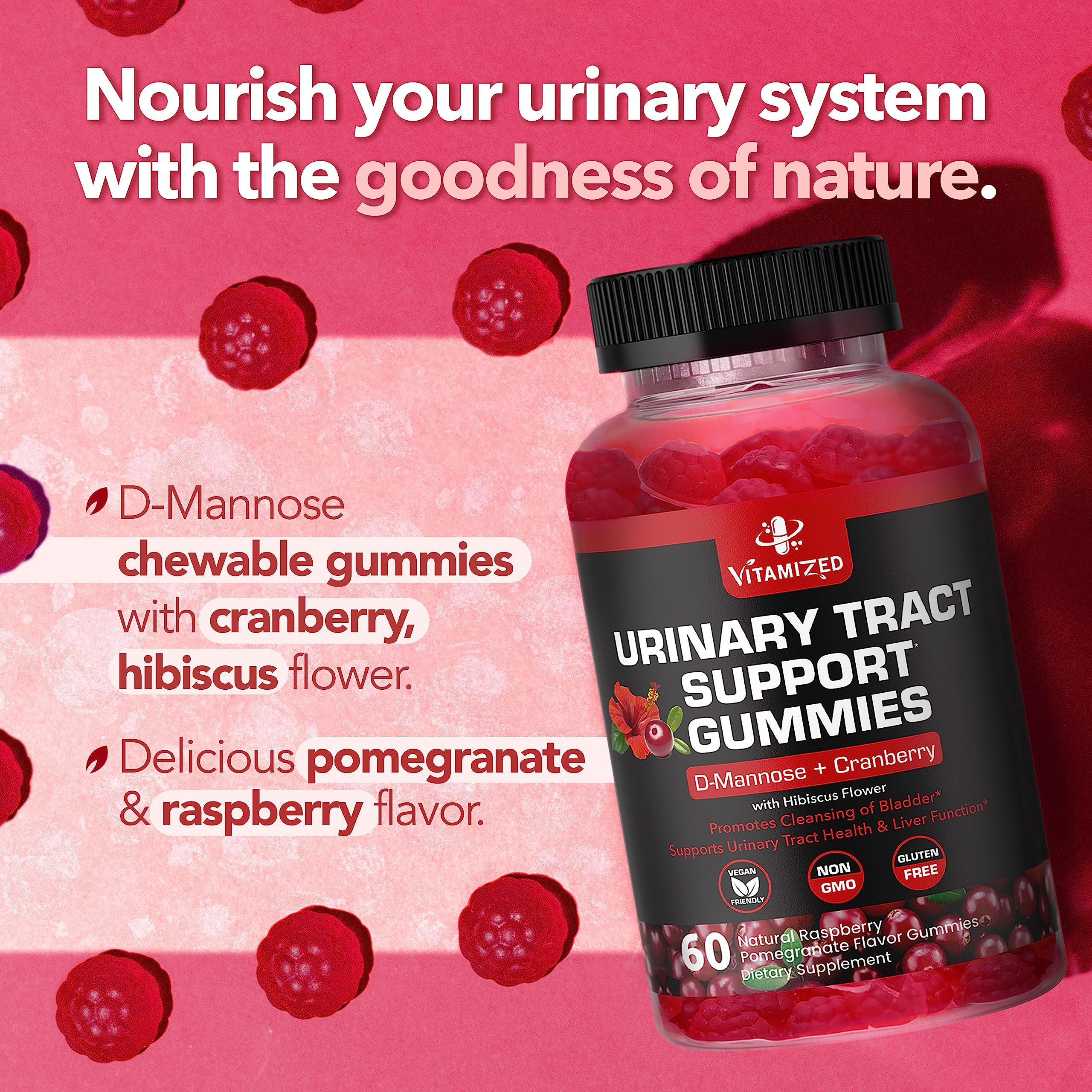 Cranberry gummies with hibiscus benefits