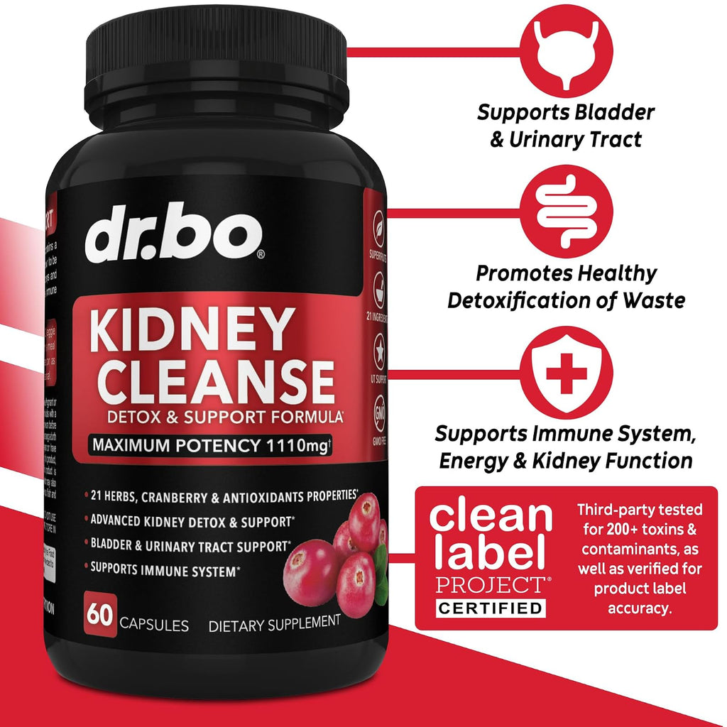 Cranberry herbal supplement for kidney health