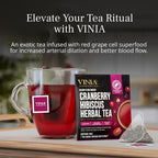 Cranberry hibiscus herbal tea benefits