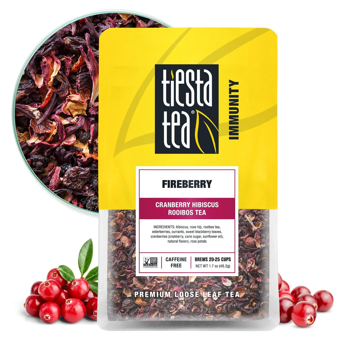 Cranberry Hibiscus Rooibos Tea benefits