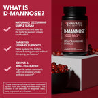cranberry infused D Mannose formula