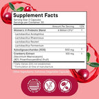 Cranberry infused vaginal health capsules