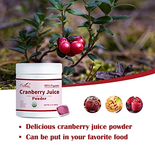 cranberry juice powder for skin health