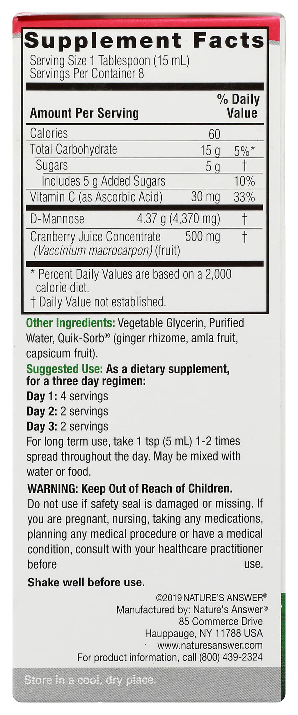 cranberry liquid for health benefits