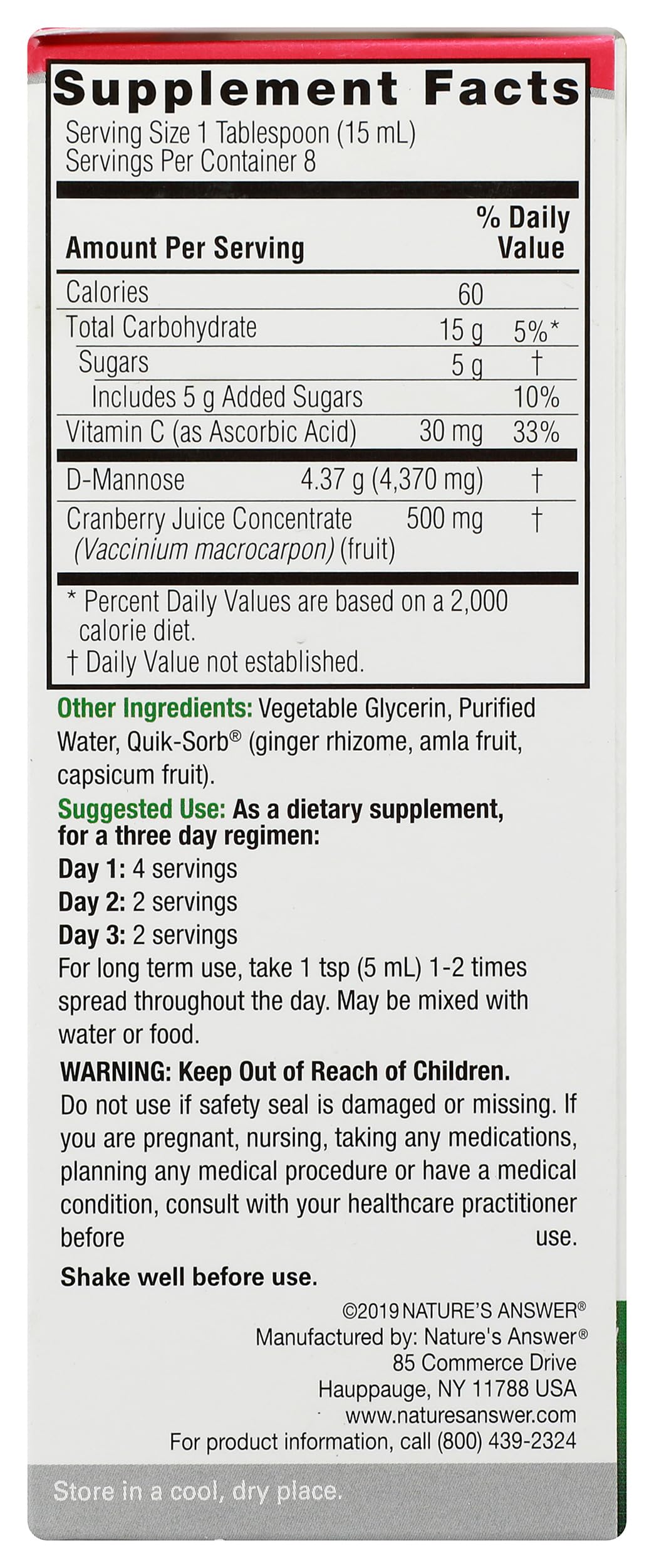 cranberry liquid for health benefits