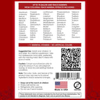 Cranberry multivitamin for daily health